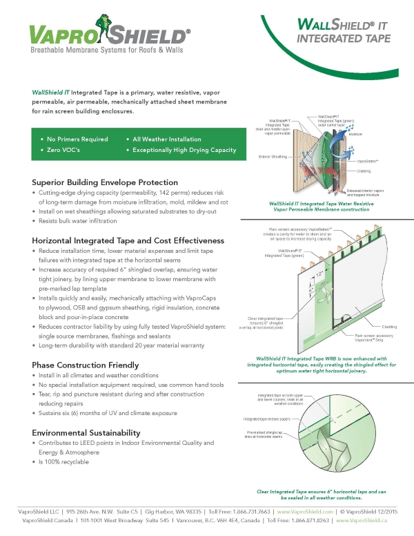 WallShield IT Integrated Tape